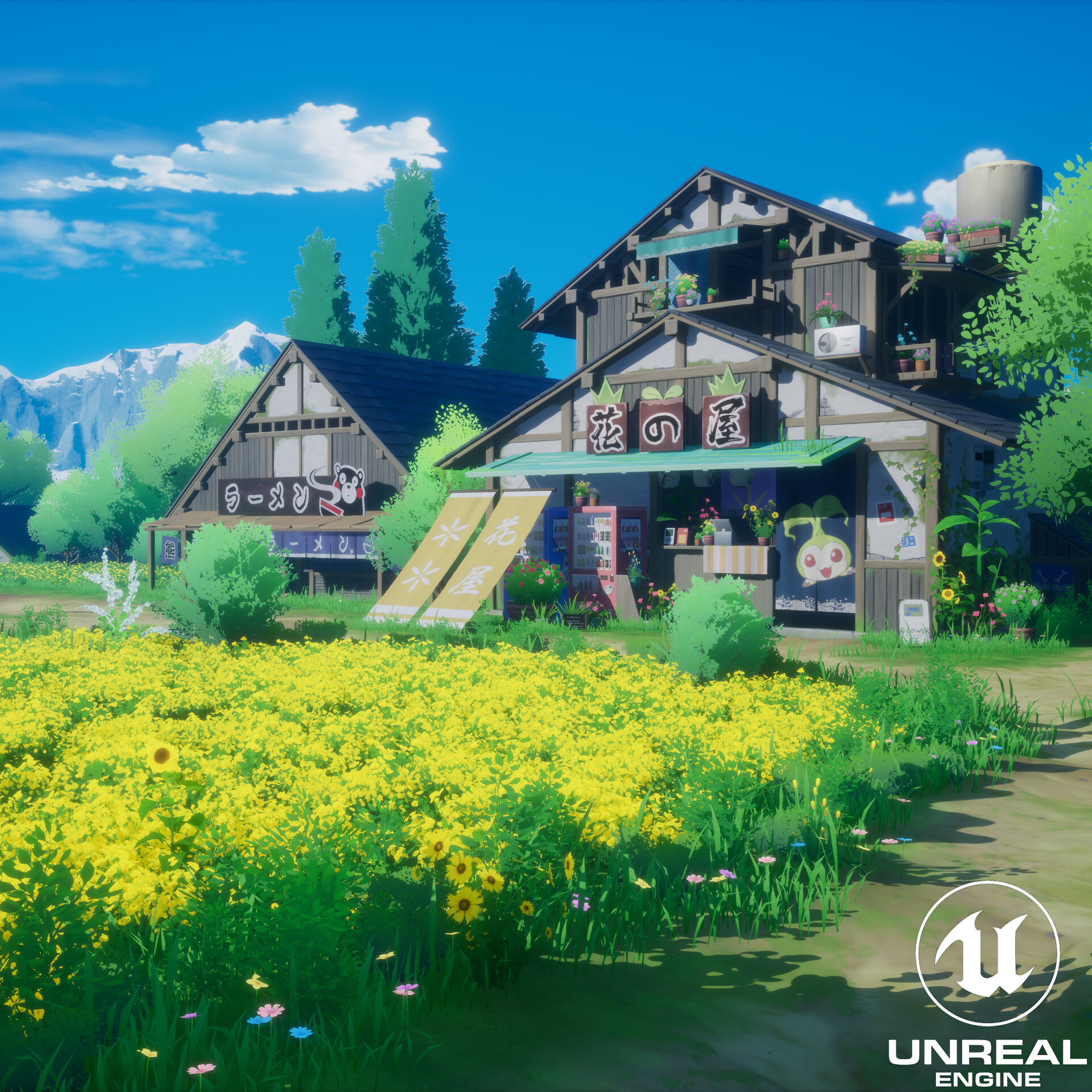 ArtStation - stylized scene