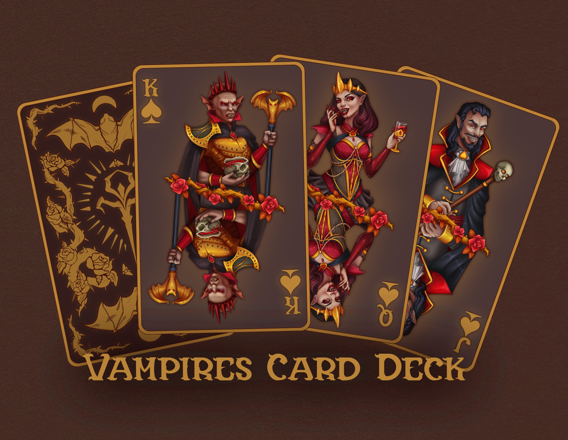 ArtStation - Vampires Card Deck