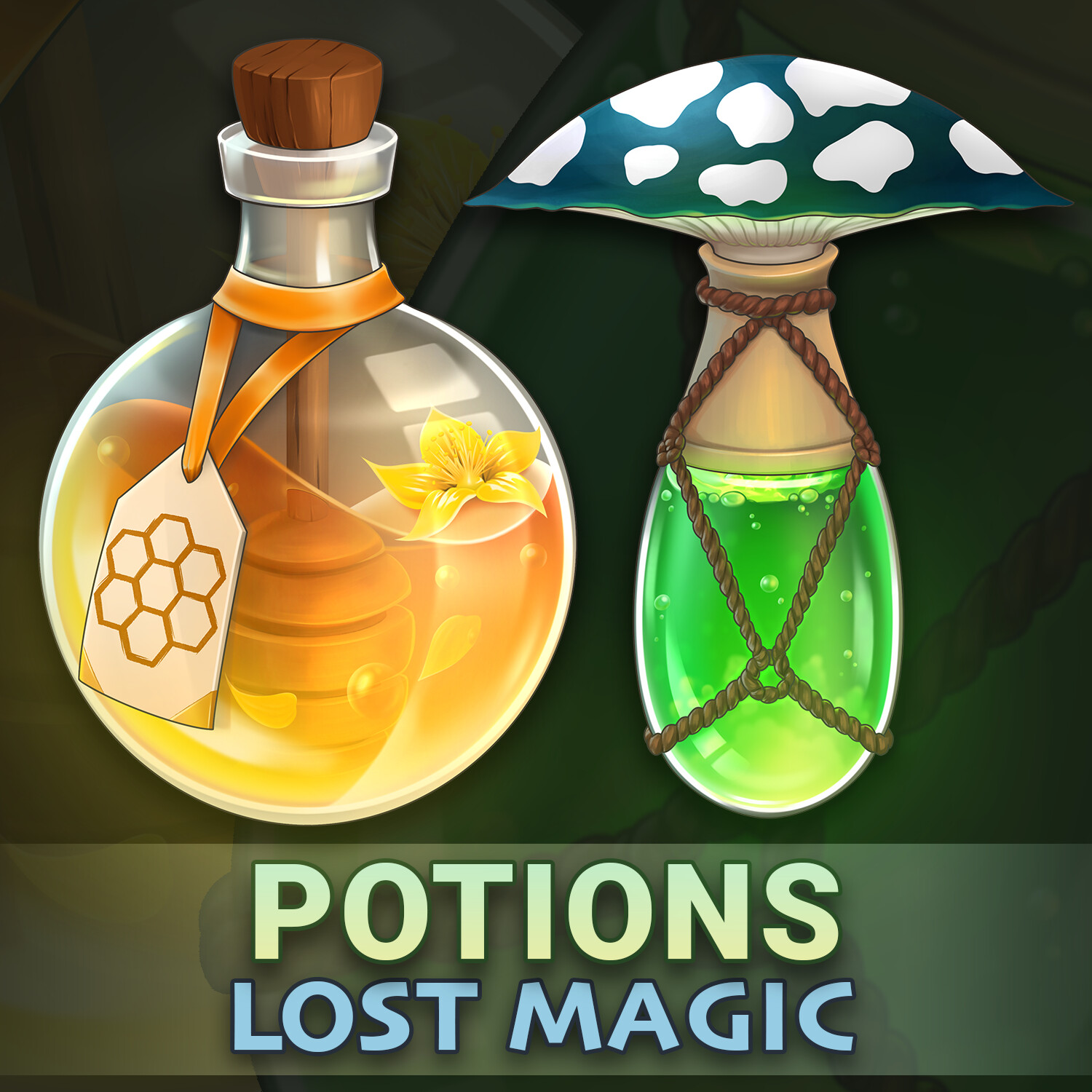 ArtStation - Potions