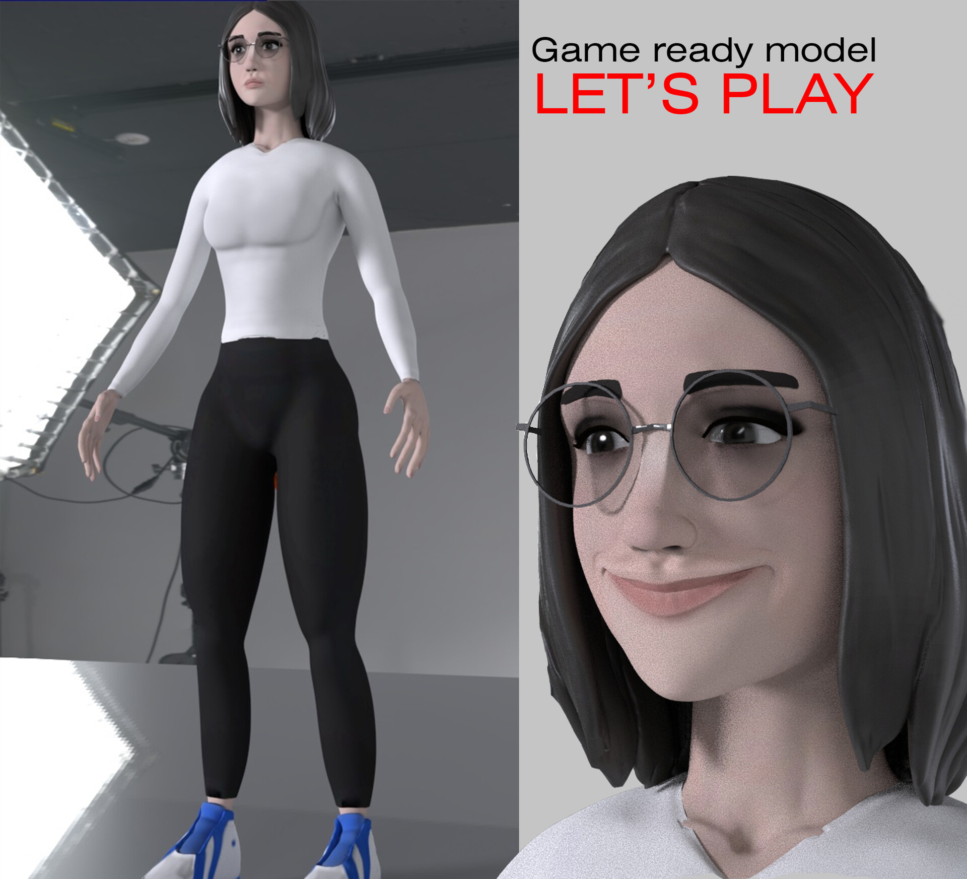 ArtStation - Gali 3D Model