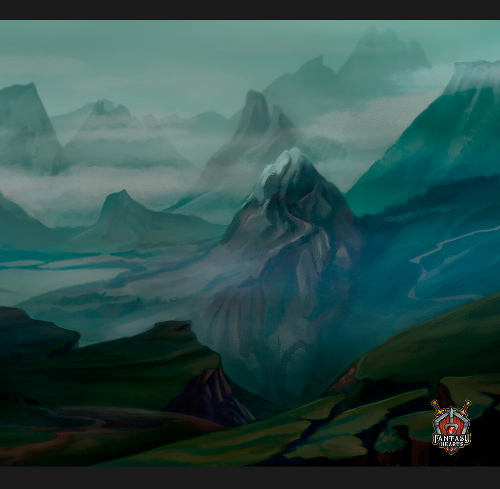 ArtStation - background for window