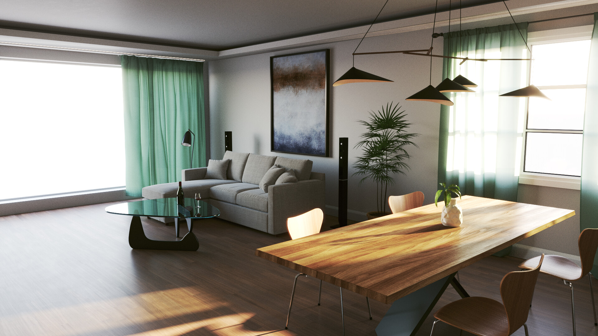 ArtStation - Archviz Lighting Study