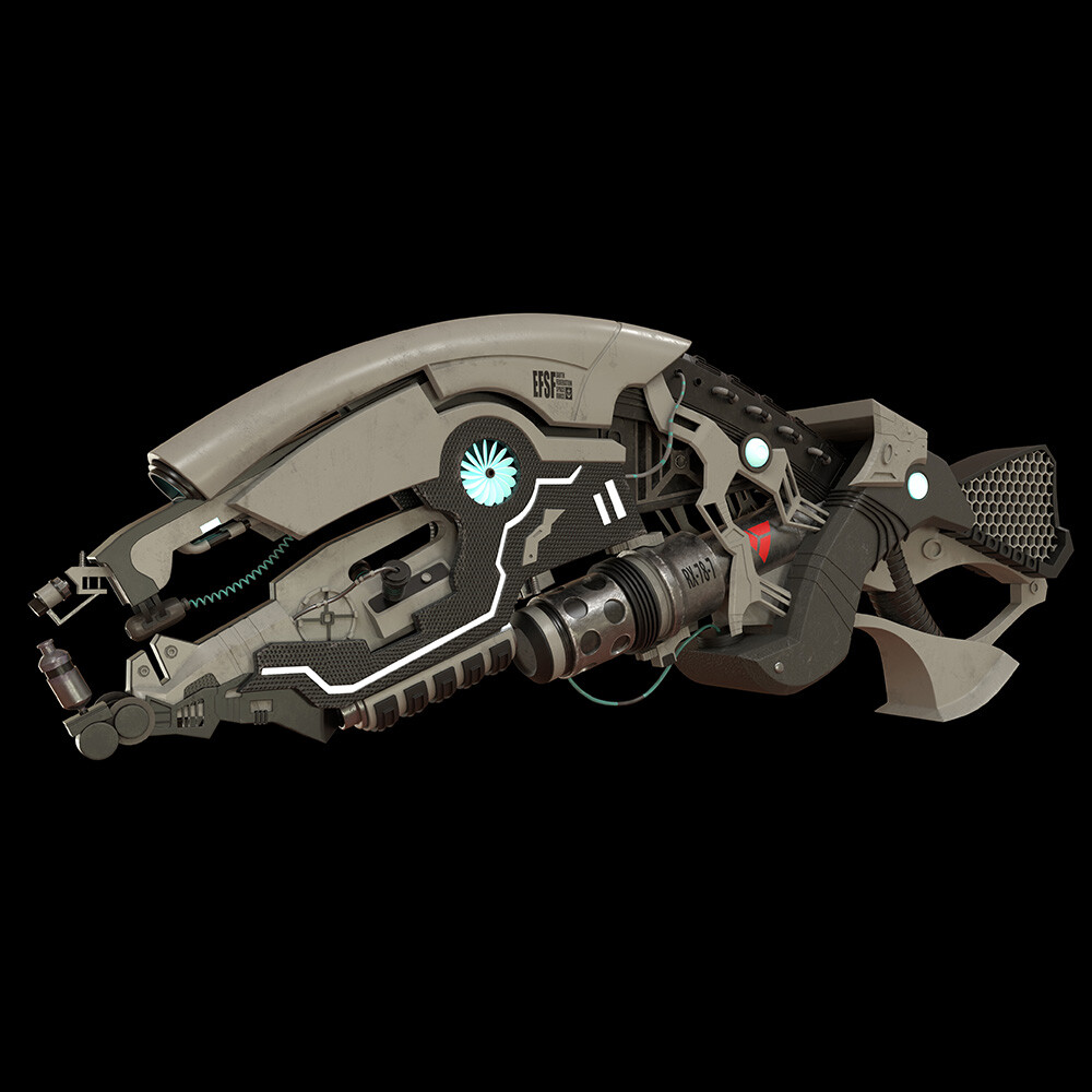 ArtStation - Sci-fi_Gun