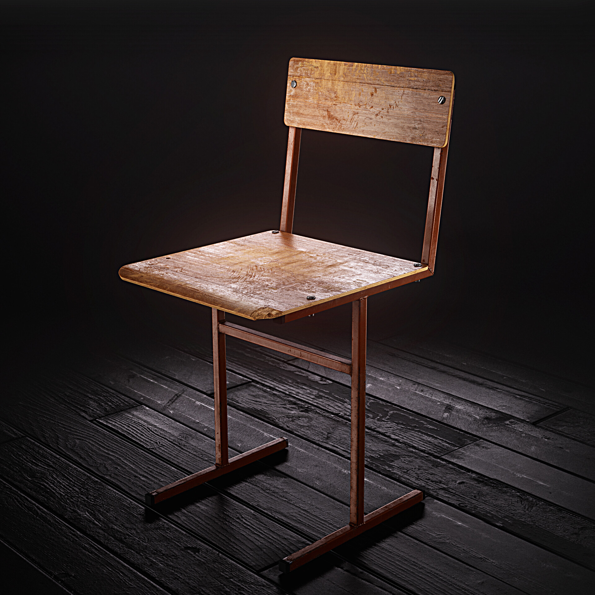 ArtStation - 2000s Classroom Chair