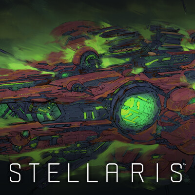 ArtStation - Stellaris: Species Pack - Toxoid - Concept - Juggernaut