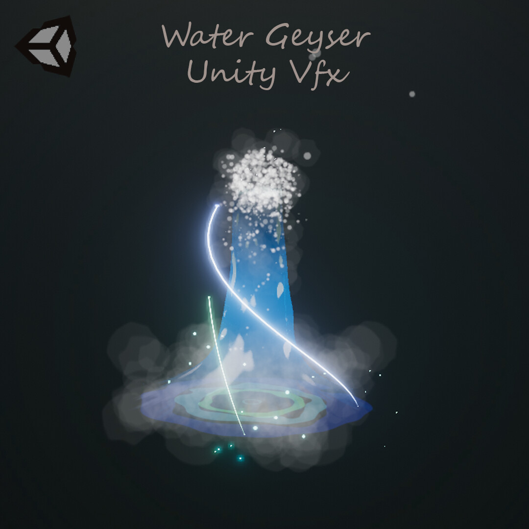 ArtStation - Water Geyser Stylized Effect