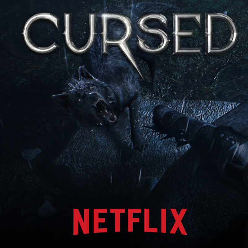 ArtStation - 'CURSED', Wolf Attack, Sequence Design