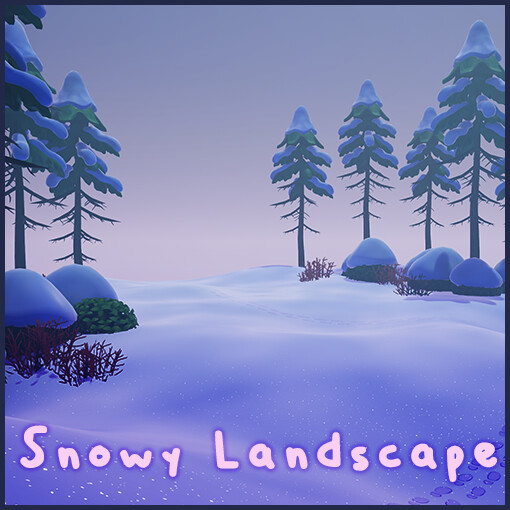 ArtStation - Snowy Landscape
