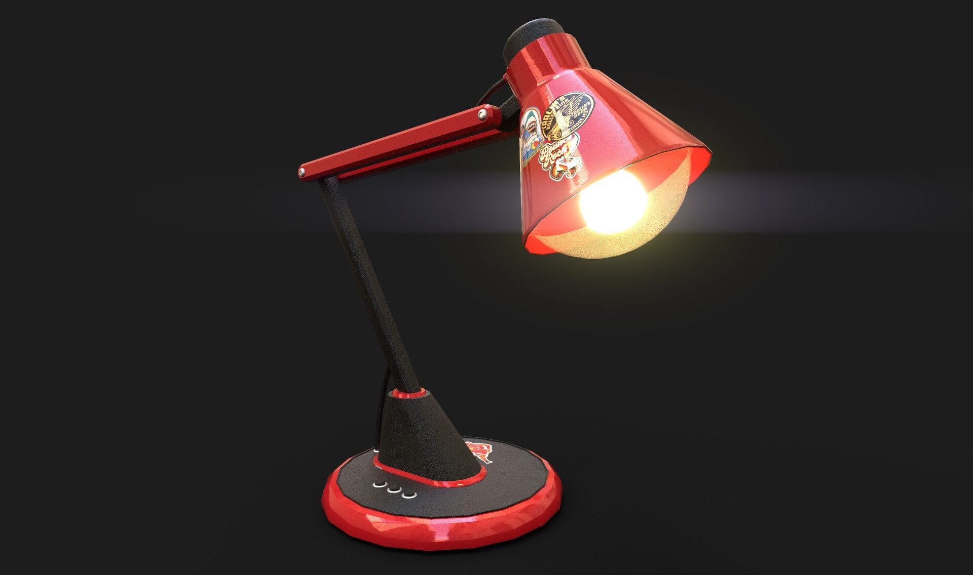 ArtStation - 3D Desk lamp