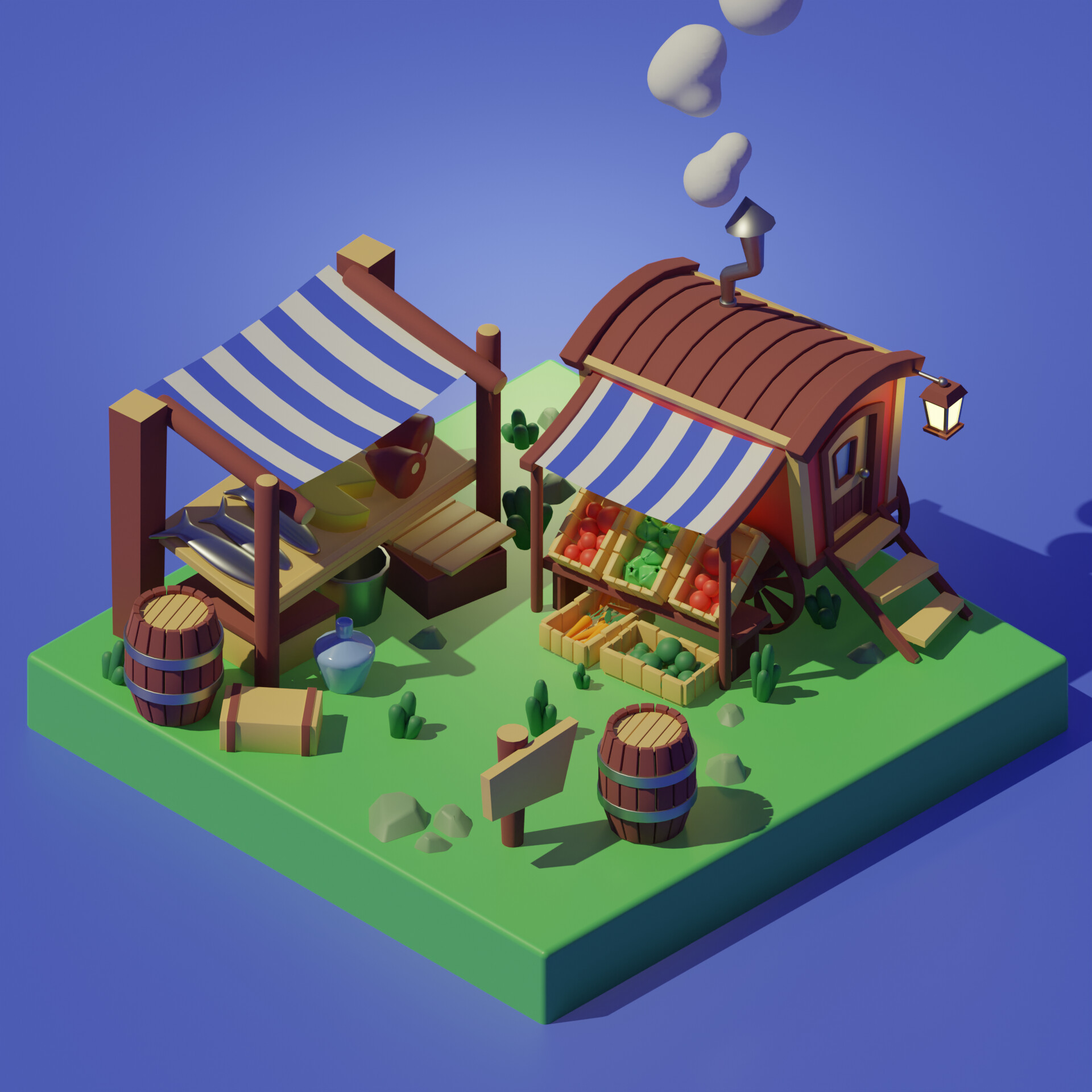 ArtStation - Market Place