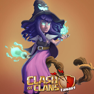 ArtStation - Supreme Mage - Hero Concept - Clash of Clans