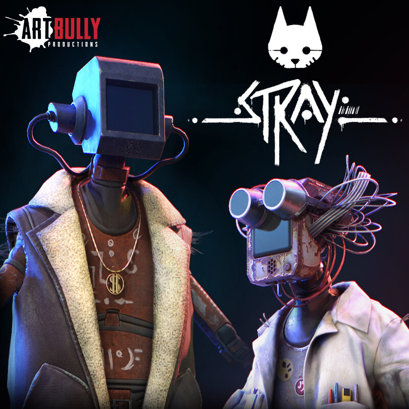 ArtStation - Stray - Characters & Props