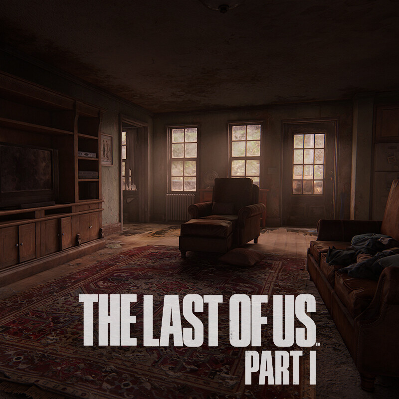 ArtStation - “The Last of Us: Part I” Bill-Town-apartment