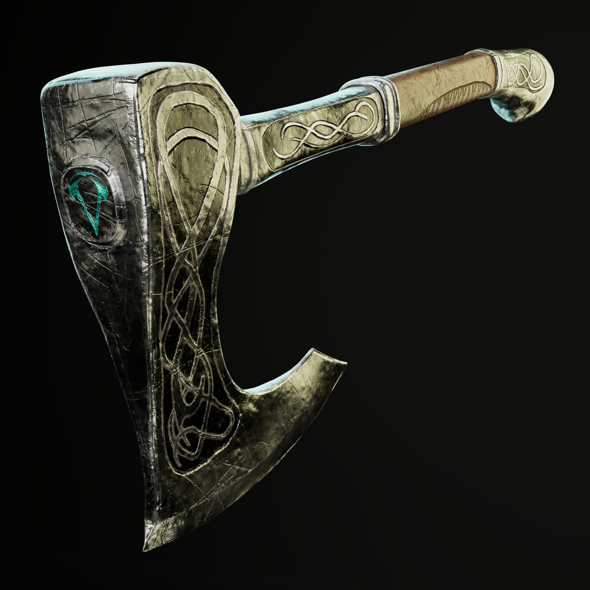 ArtStation - Assassin's Creed Valhalla Axe (FAN ART)