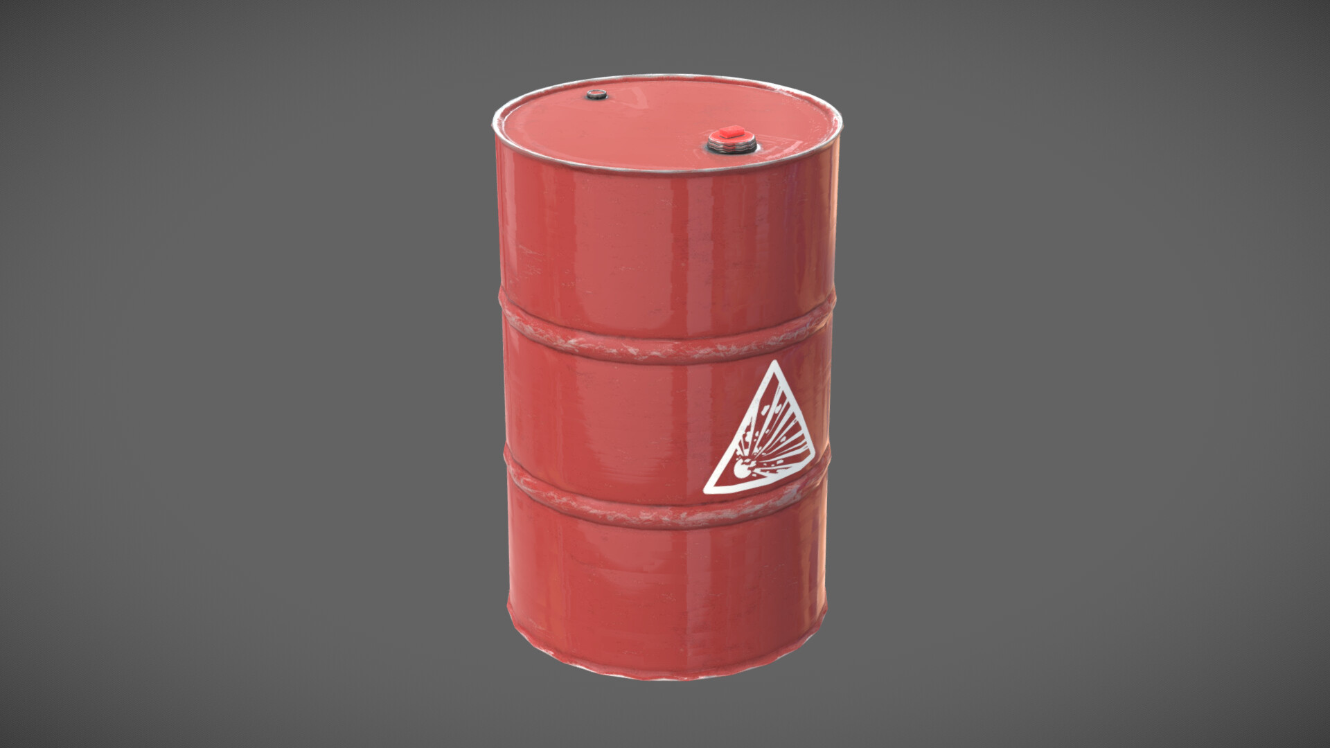 ArtStation - Explosive Barrel