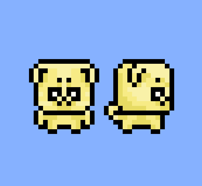 ArtStation - Pug sprite