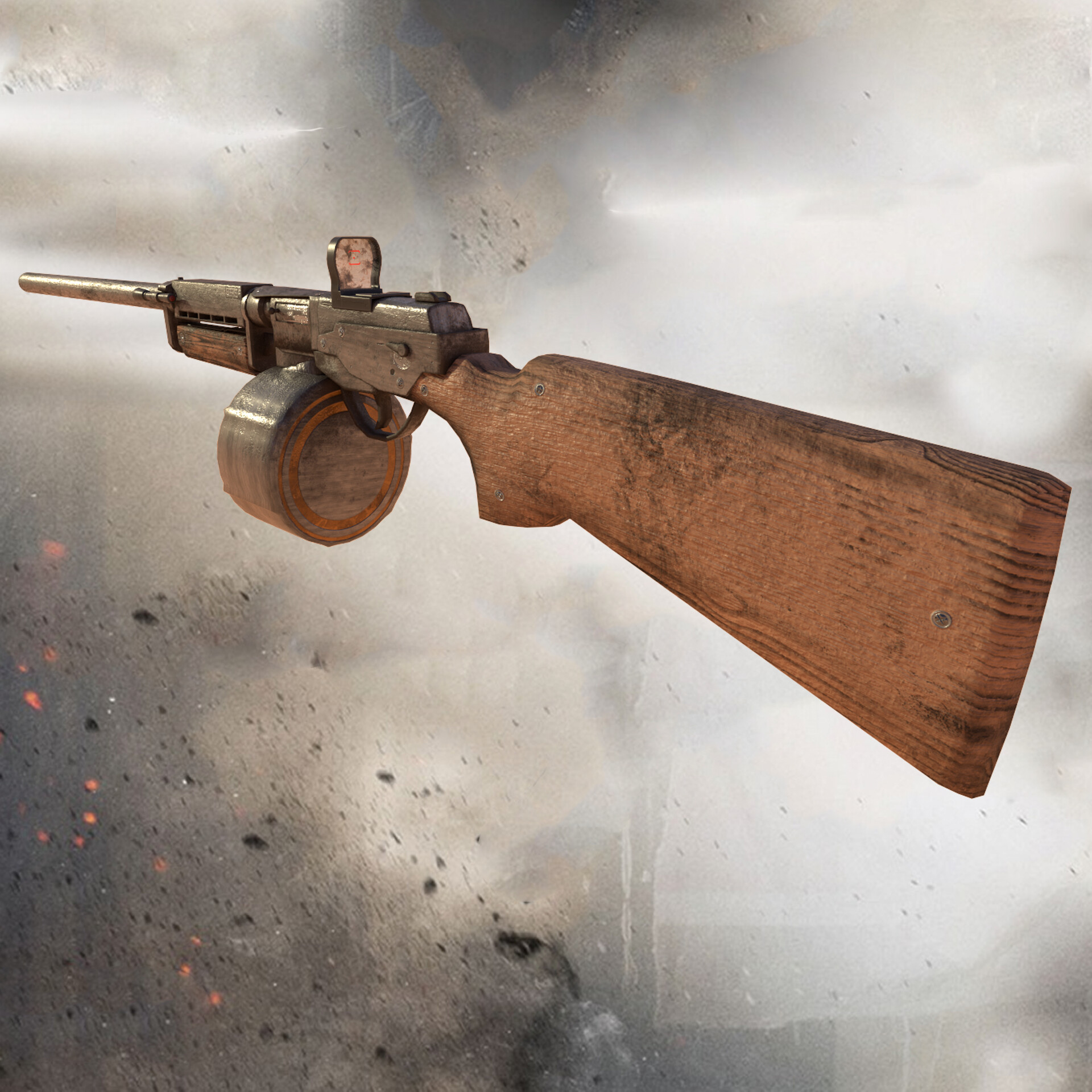 ArtStation - Scrap metal shotgun