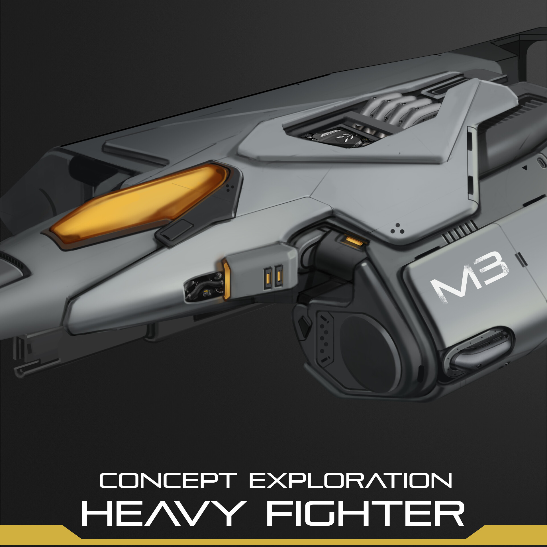 ArtStation - Heavy Fighters - Concept Exploration