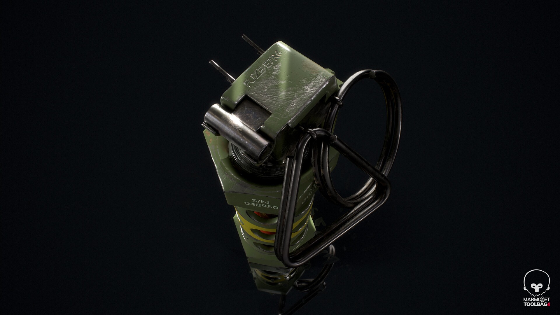ArtStation - M84 Flash Grenade