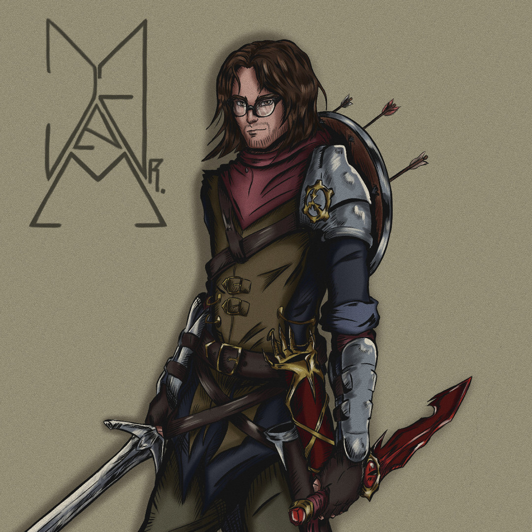 ArtStation - Edd, the errant knight