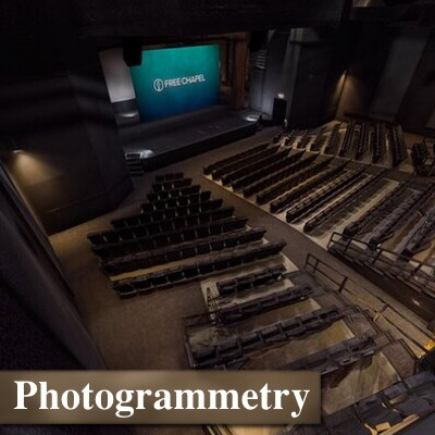 ArtStation - [Photogrammetry] Atlanta Auditorium - Manual Scan & Retopology