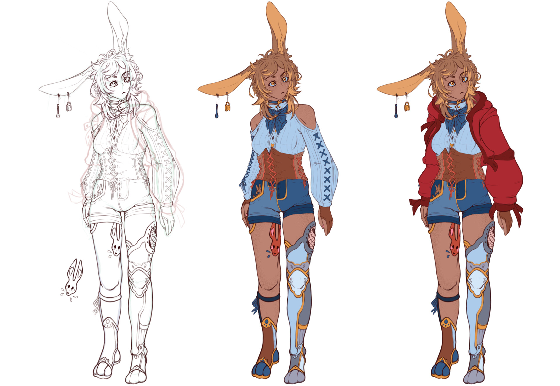 ArtStation - Character Design - March Hare