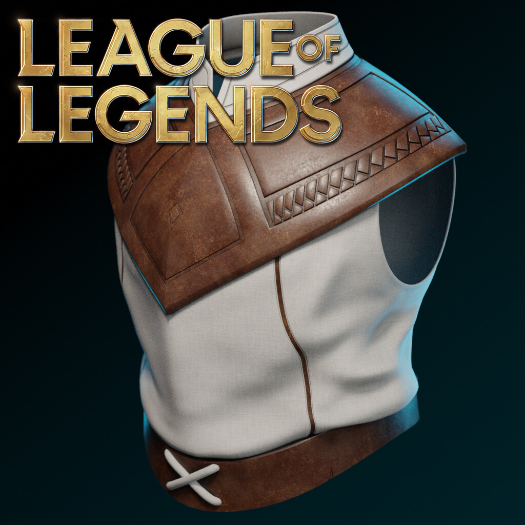 ArtStation - league of legend Item Modeling -Cloth Armor-
