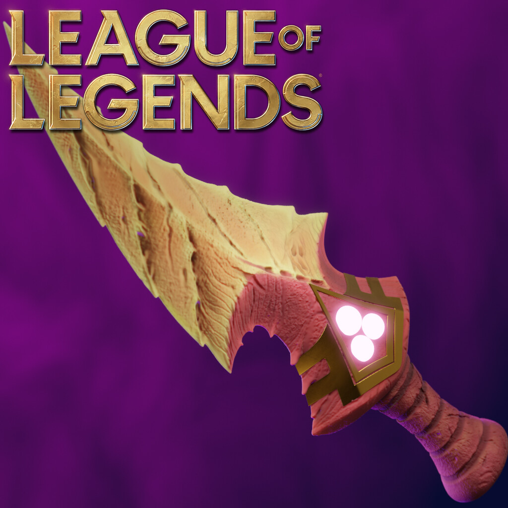 ArtStation - league of legend Item Modeling -Nashors Tooth-