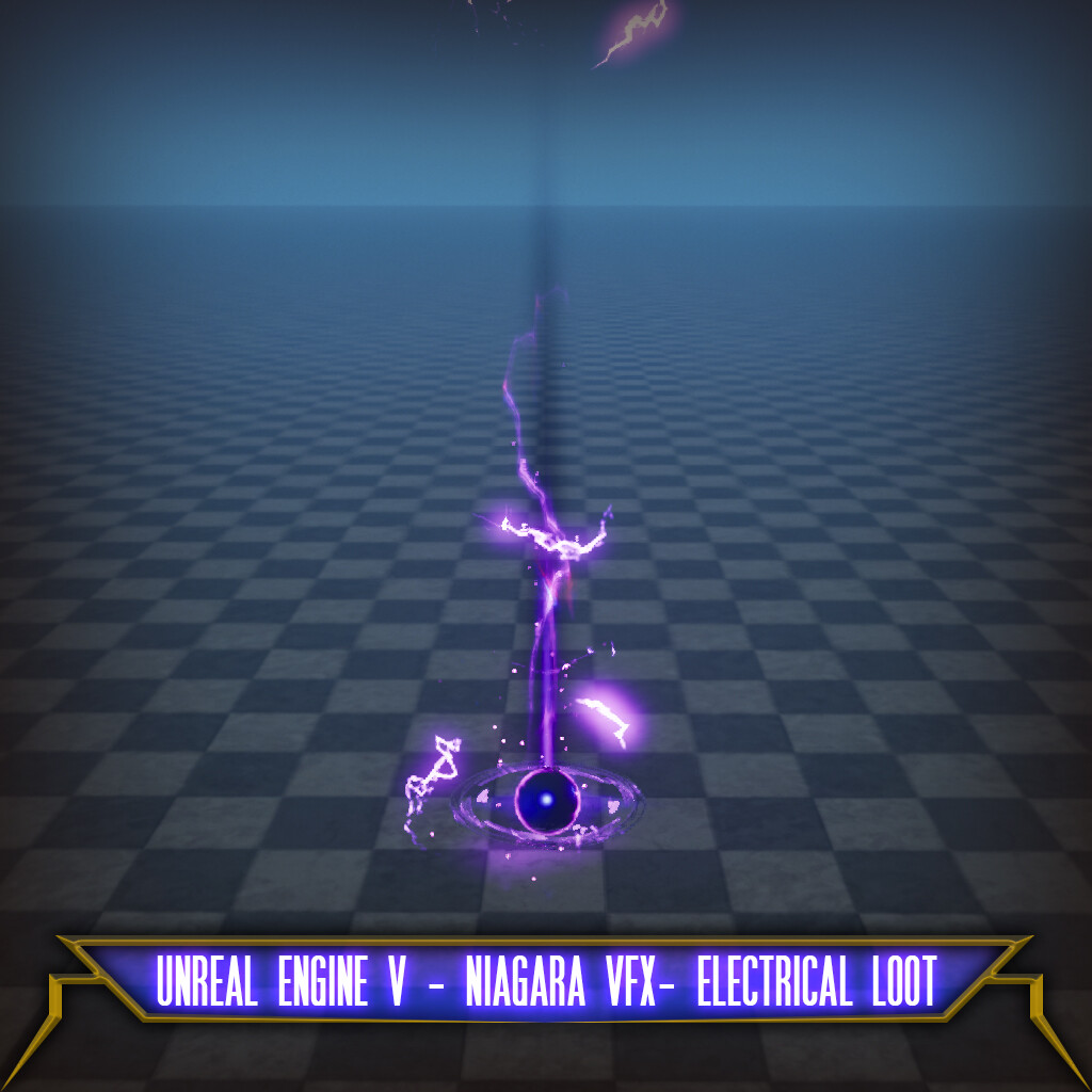 ArtStation - Electrical Loot VFX | Unreal Engine 5 | Niagara
