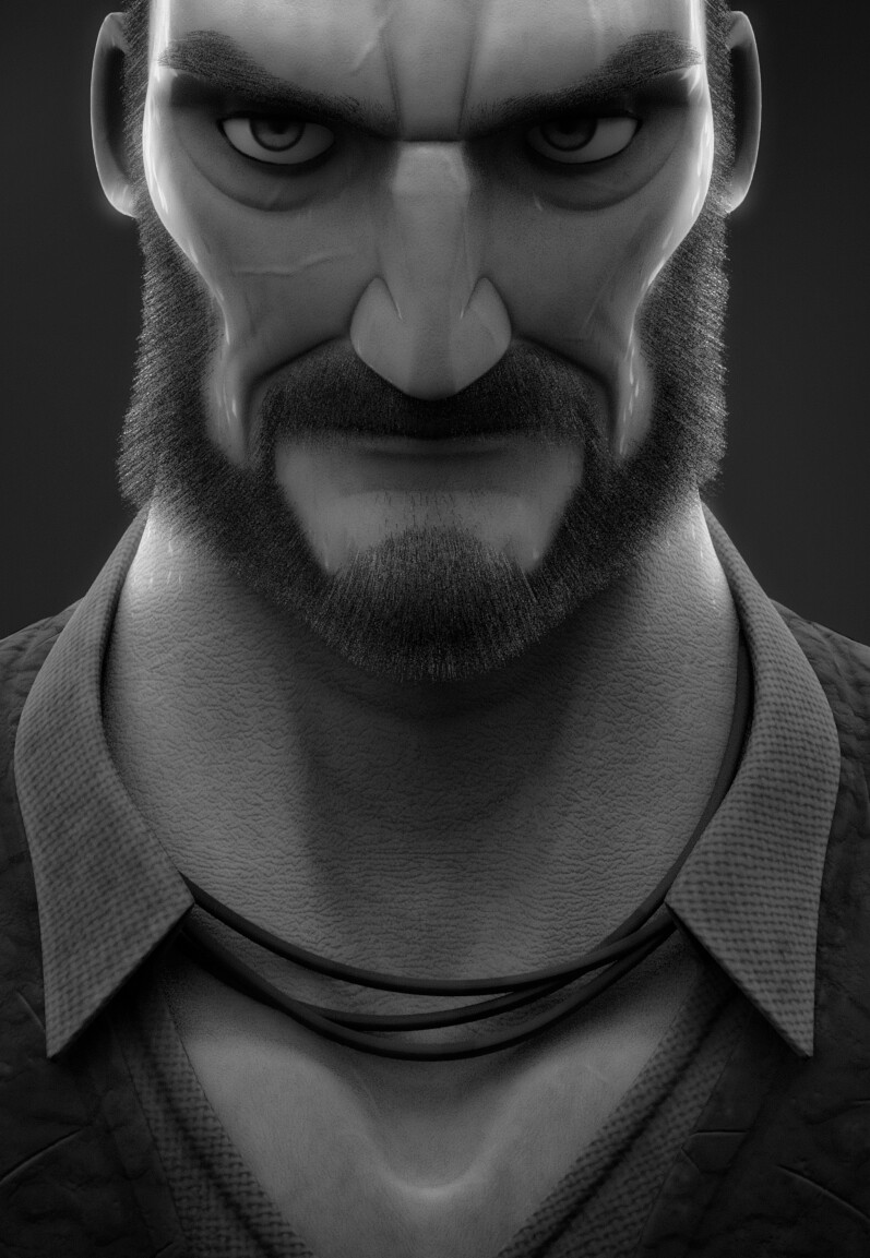 ArtStation - 3D Character Render - WIP