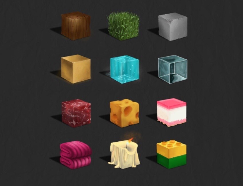 ArtStation - Texture'materials