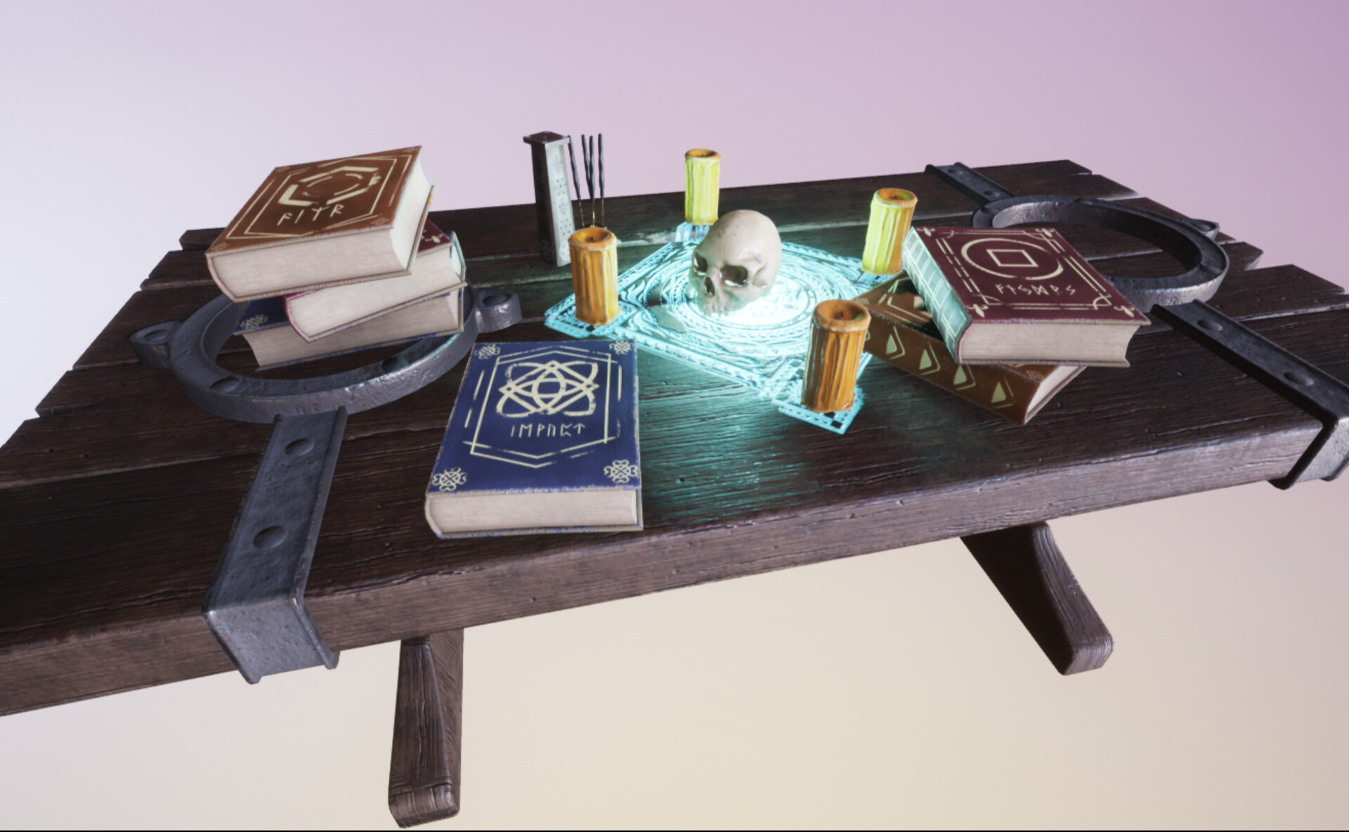 ArtStation - Wizard's Table