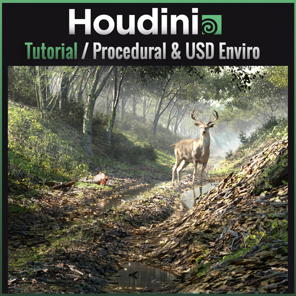 ArtStation - On the way home - Procedural & USD Environment Creation