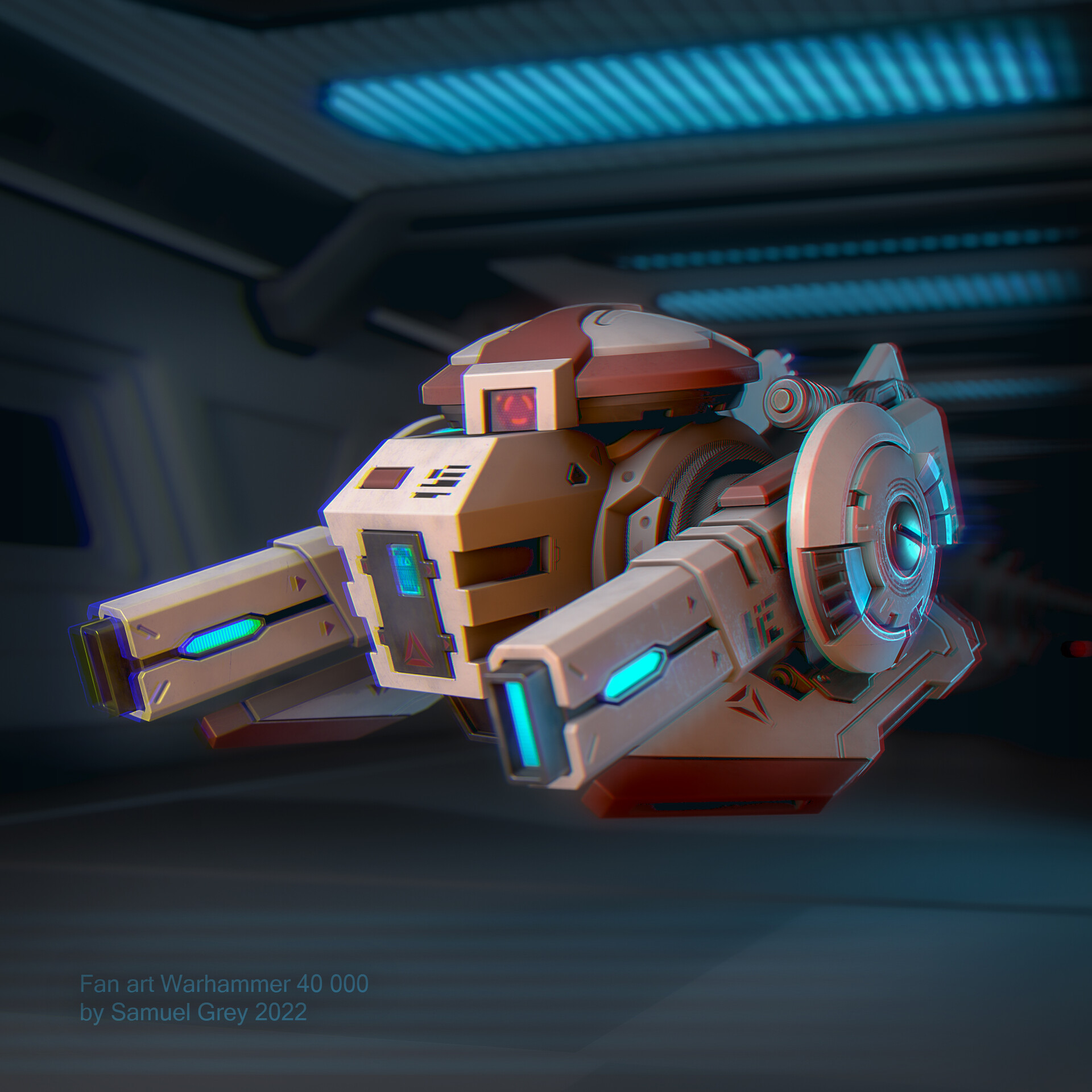 ArtStation - Tau Heavy Drone