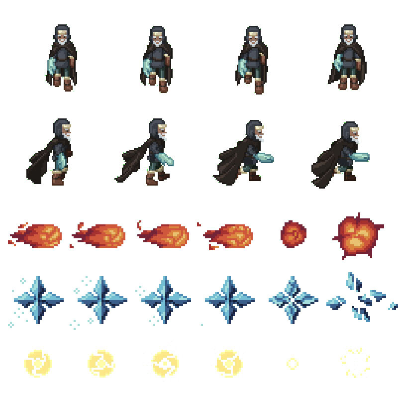 ArtStation - Pixel Sprite & Animations