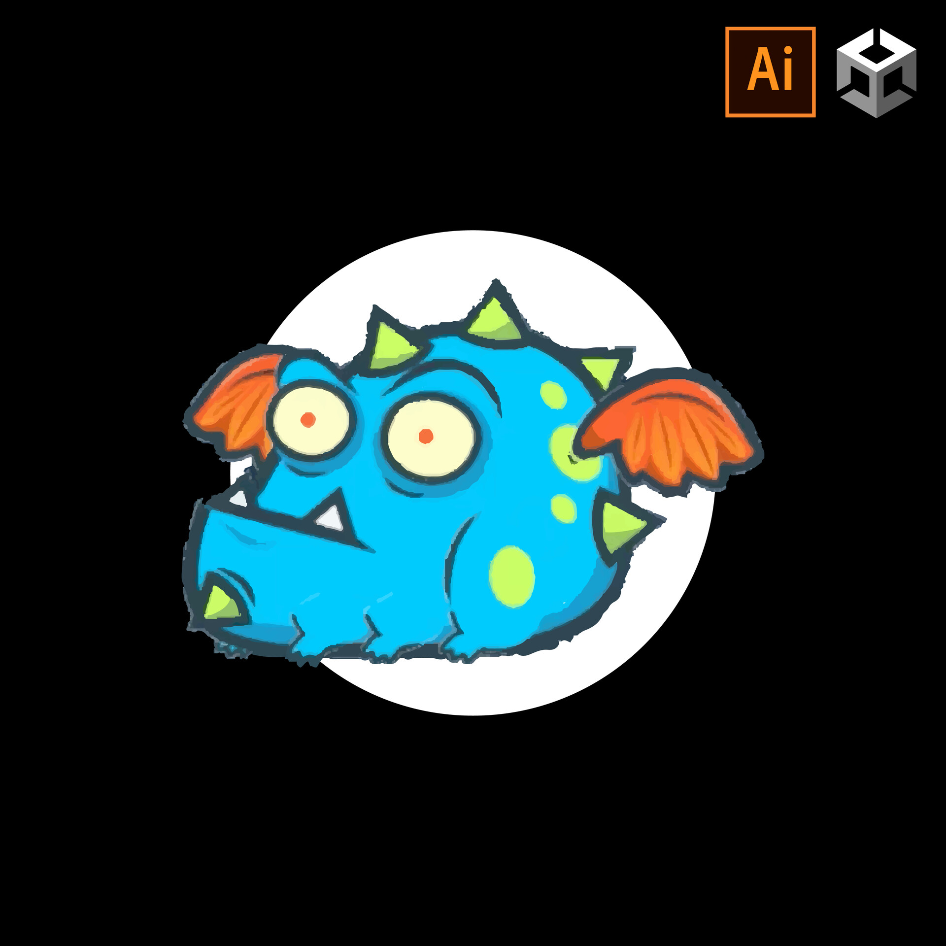 ArtStation - 2D Monster Animation