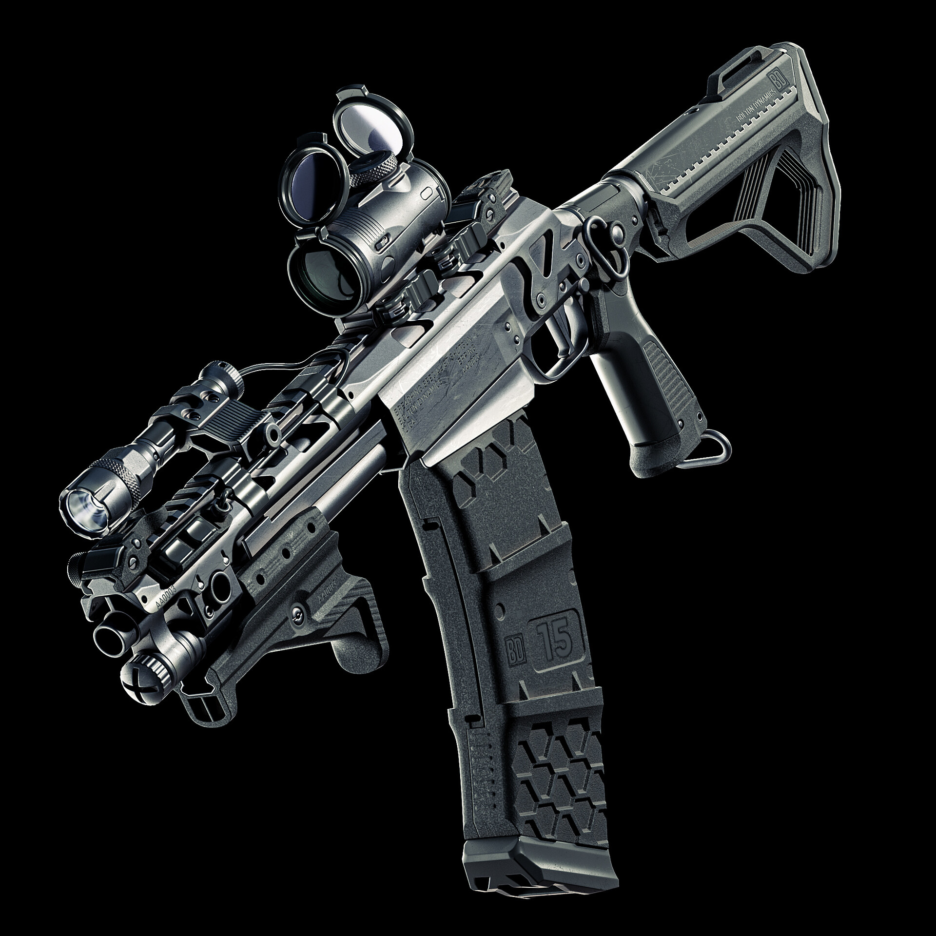 ArtStation - Bolton Dynamics BSS™ Shotgun