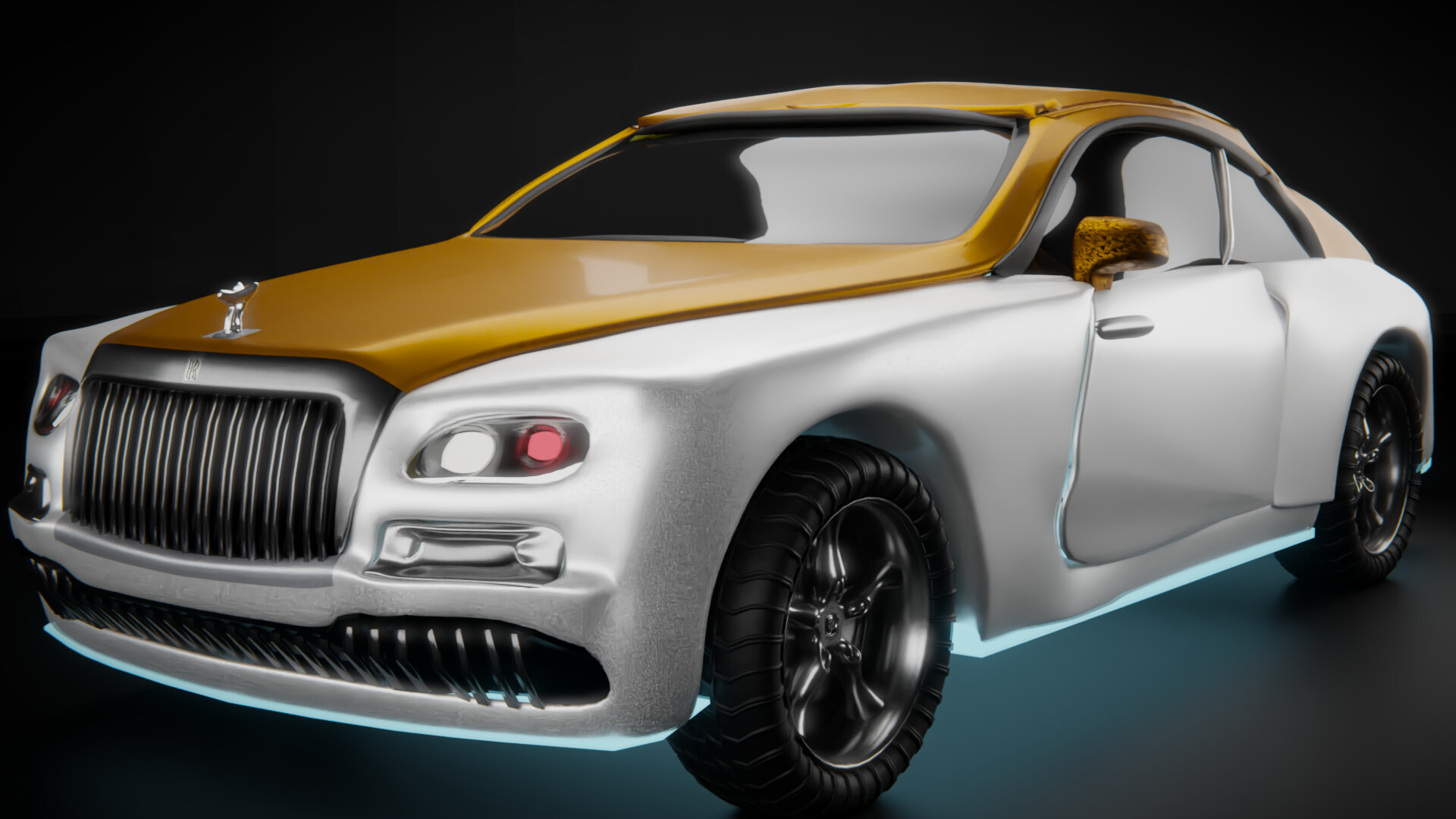 ArtStation - Rolls-Royce wraith 2014 3D Model