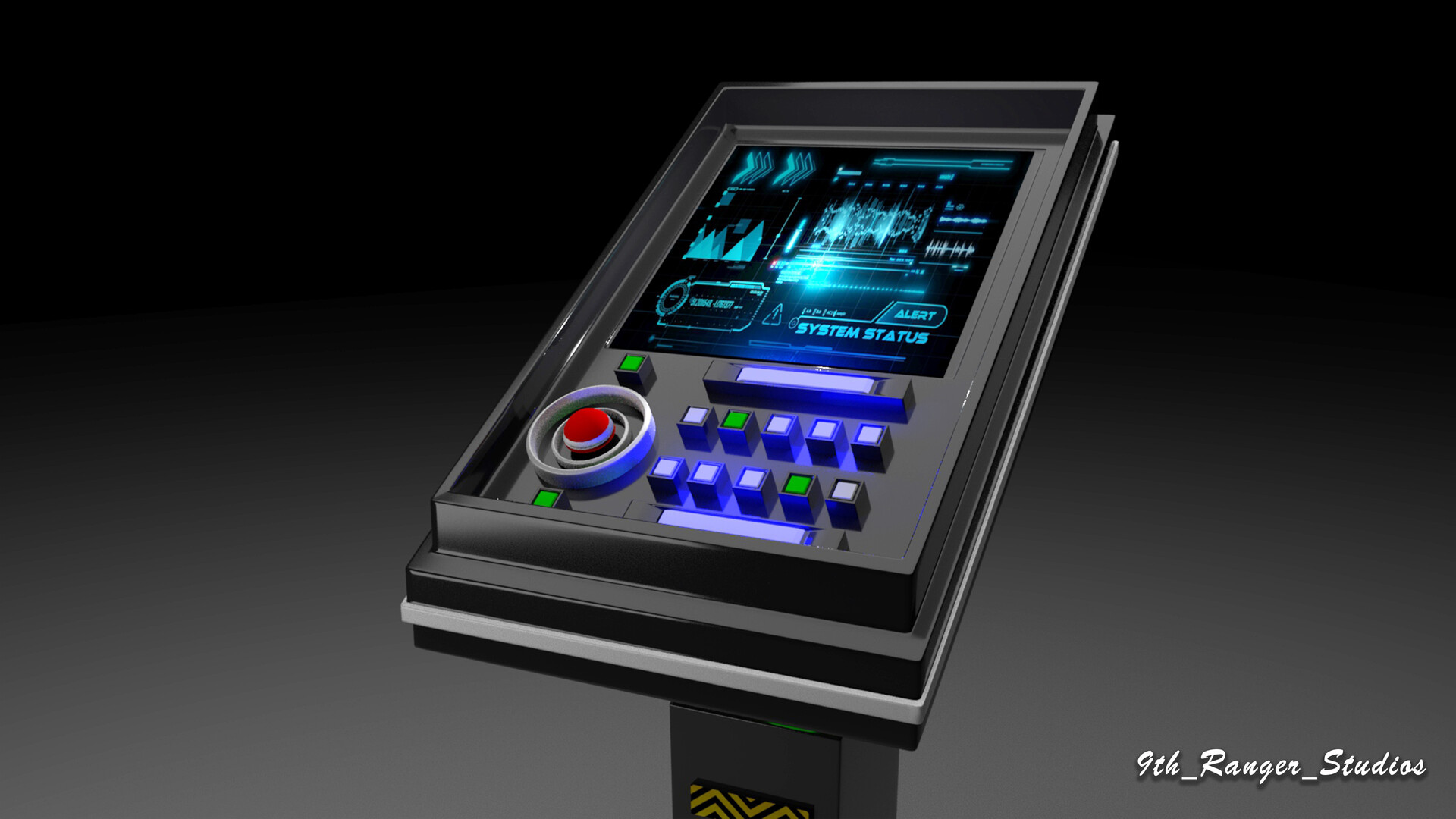 ArtStation - SCI-FI MEDICAL MACHINE