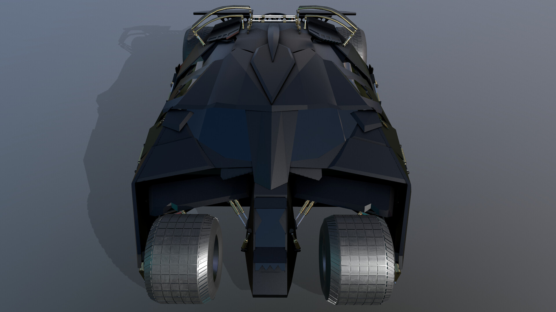 ArtStation - BATMOBILE TUMBLER