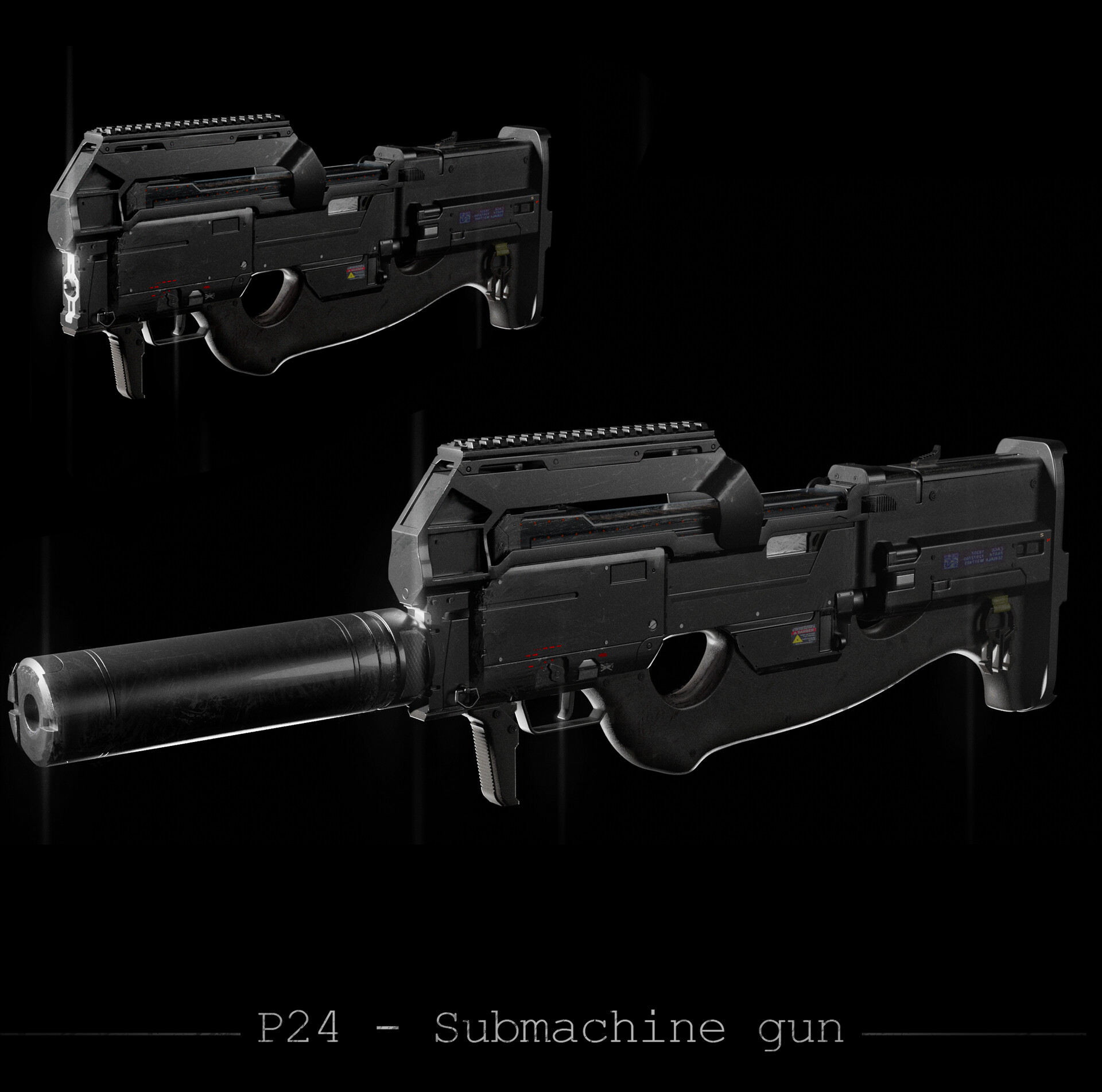 ArtStation - Weapon concept P24