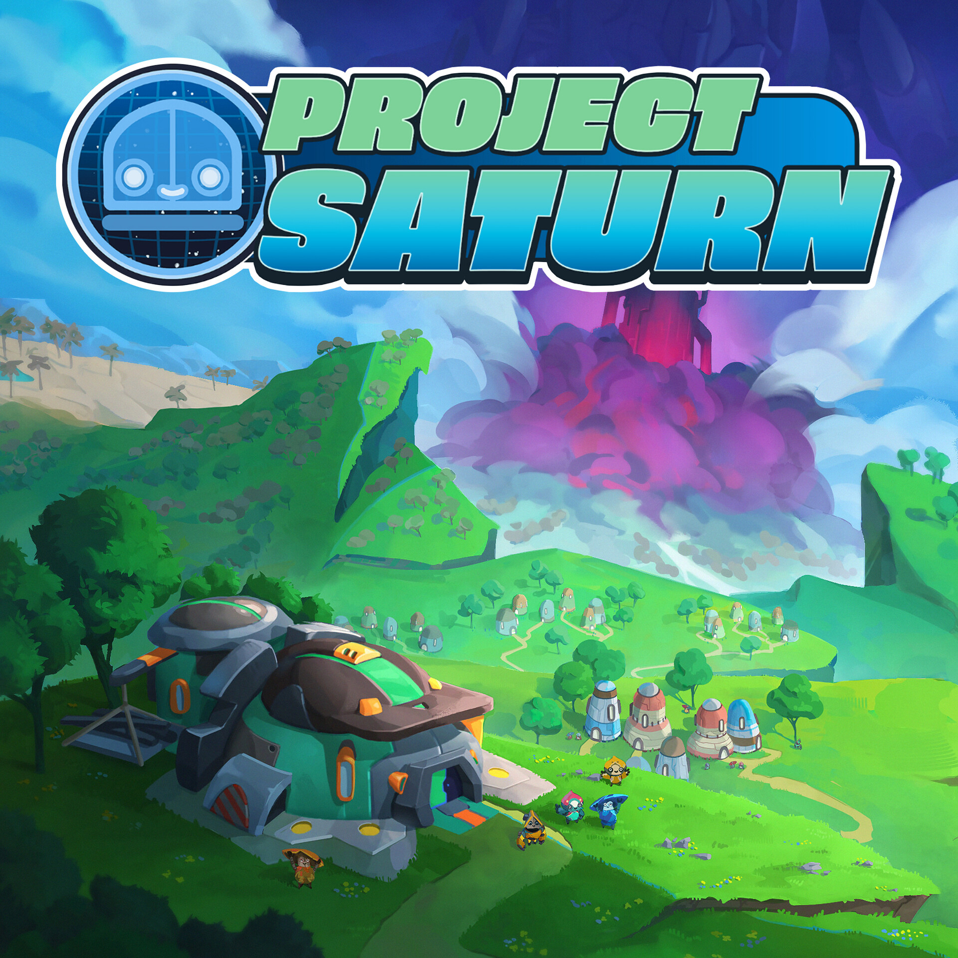 ArtStation - Project Saturn Keyart Fuzzybot