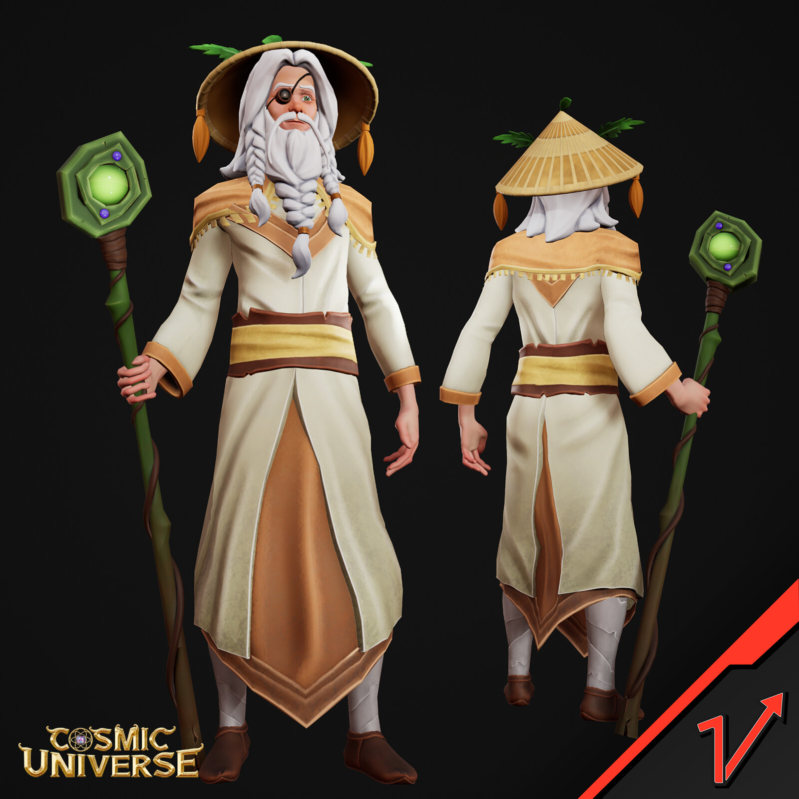 ArtStation - Male Wizards - Cosmic Universe