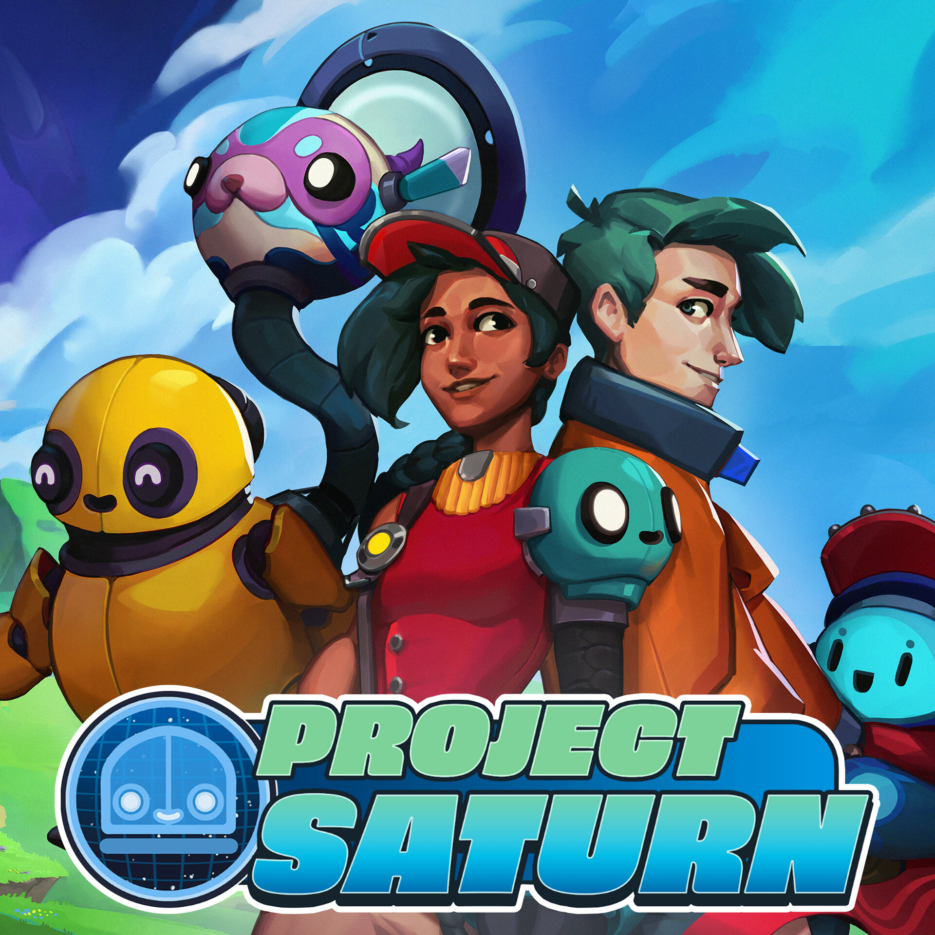 ArtStation - Promo Illustration FuzzyBot