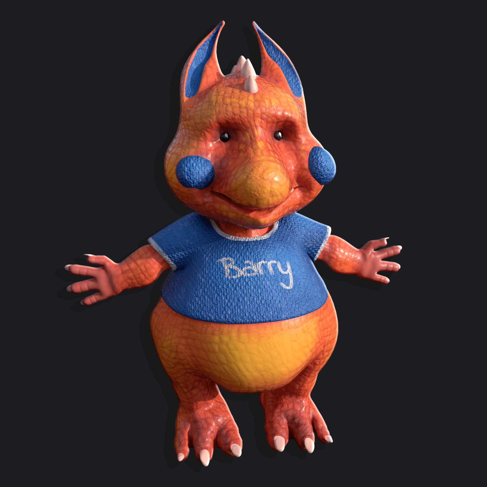 ArtStation - Barry the Dragon