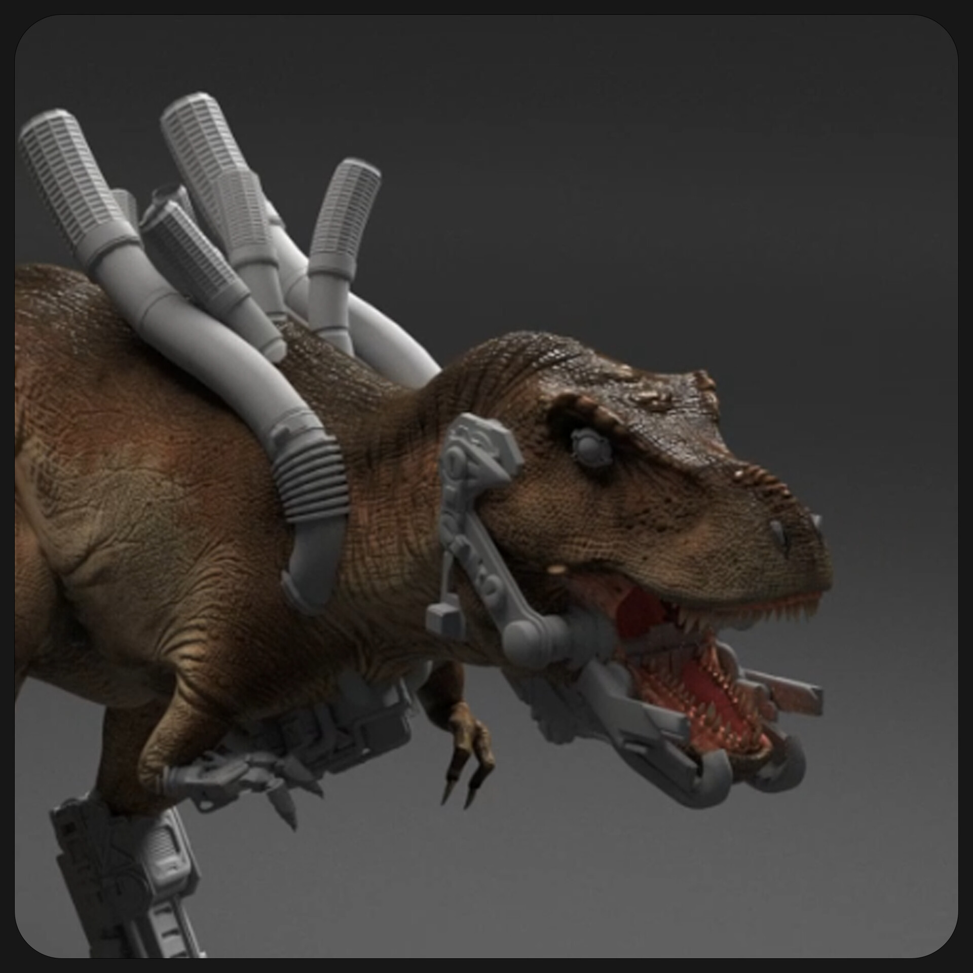 ArtStation - Mecha Rex