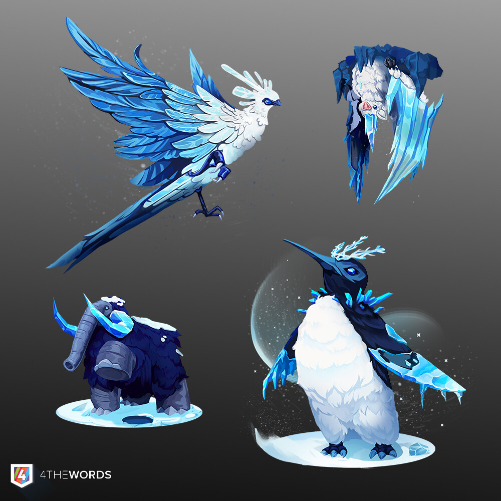 ArtStation - Snow Creatures