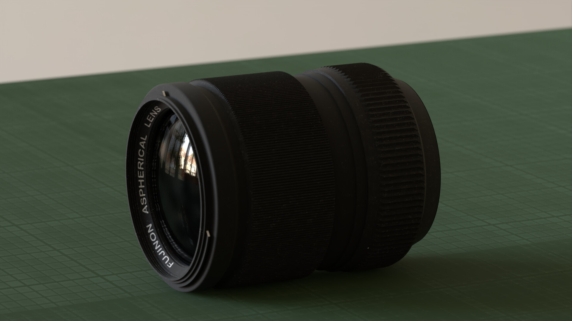 ArtStation - Realistic SLR lens model
