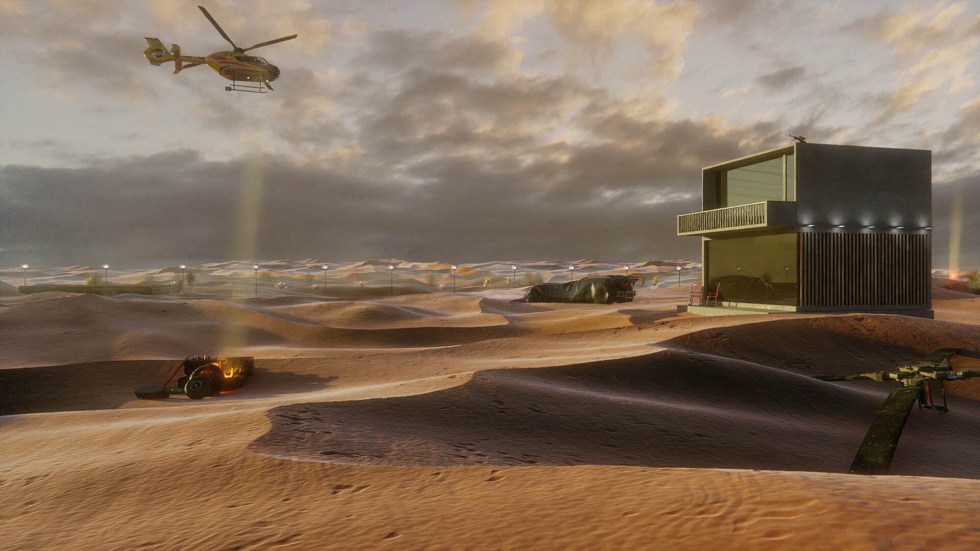 ArtStation - Desert storm