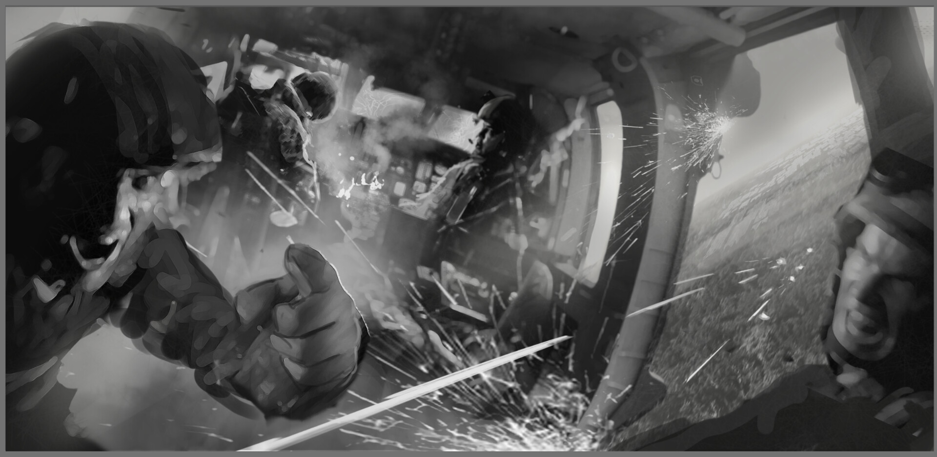 ArtStation - Storyboard Copter